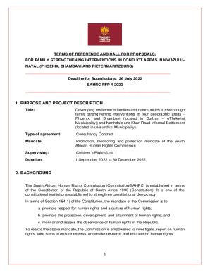 Fillable Online 1. PURPOSE AND PROJECT DESCRIPTION 2. BACKGROUND Fax ...