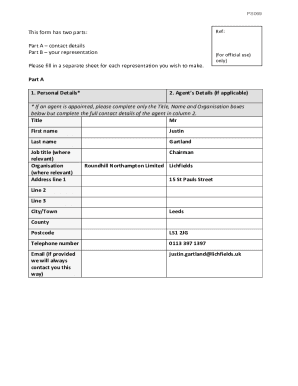Fillable Online Letter of representation sample: Fill out & sign online ...