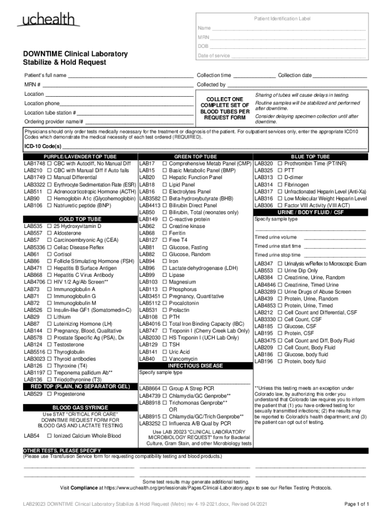 Fillable Online Rules and Regulations For Hospitals and Related ...