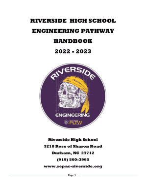 Fillable Online Riverside High School, 3218 Rose of Sharon Rd, Durham ...