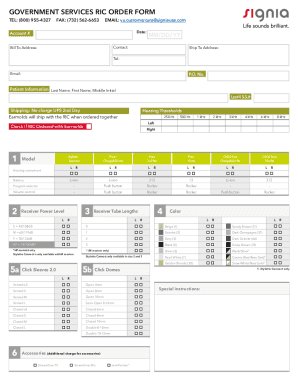 Fillable Online 1 2 5a 3 5b 6 4 - Signia Pro Fax Email Print - pdfFiller