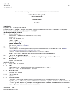 Fillable Online Services - 381153-2022 - TED Tenders Electronic Daily ...