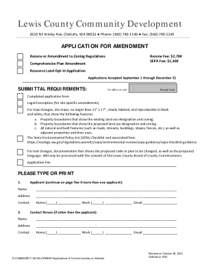 Fillable Online Free fillable Lewis County Community Development ...