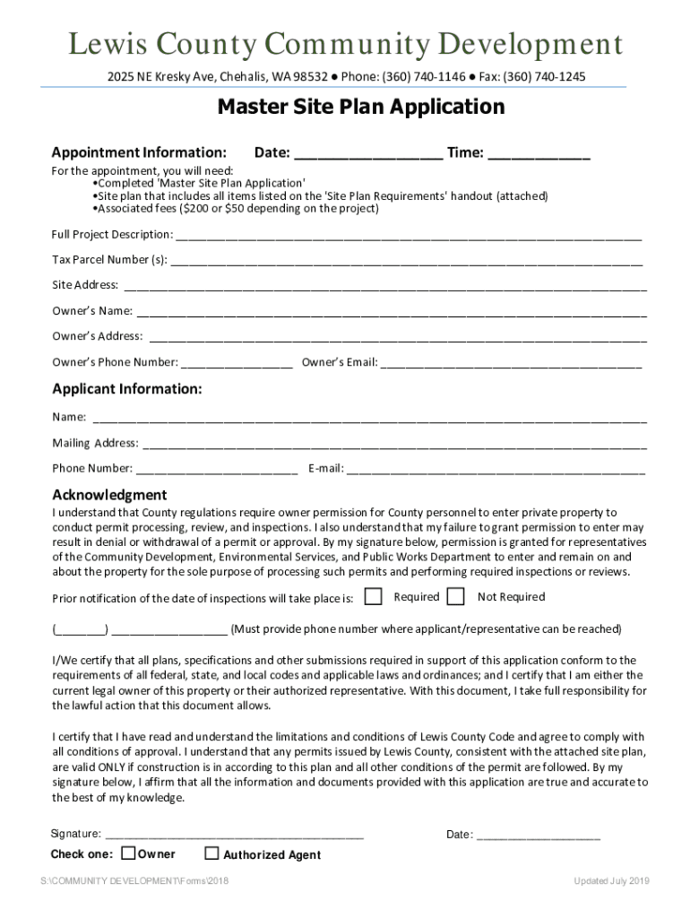 Fillable Online Community Development - Lewis County Fax Email Print - pdfFiller