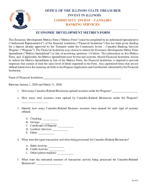 Fillable Online economic development metrics form Fax Email Print ...