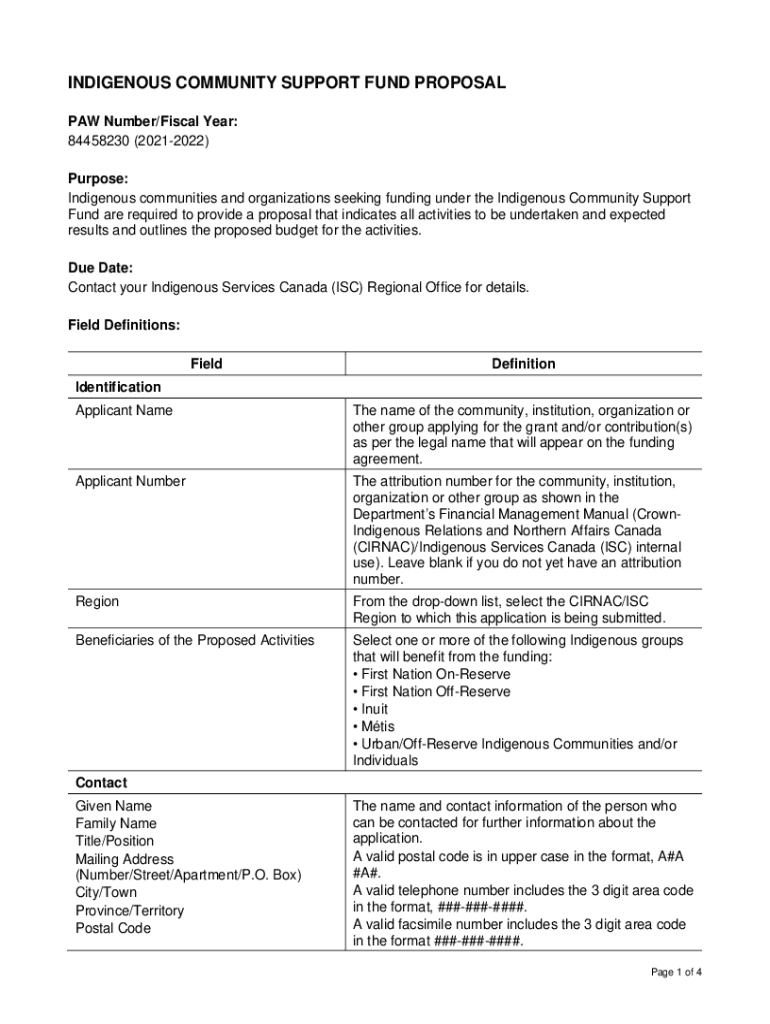 Fillable Online Indigenous Communities FundUnited Way of King County Fax Email Print - pdfFiller