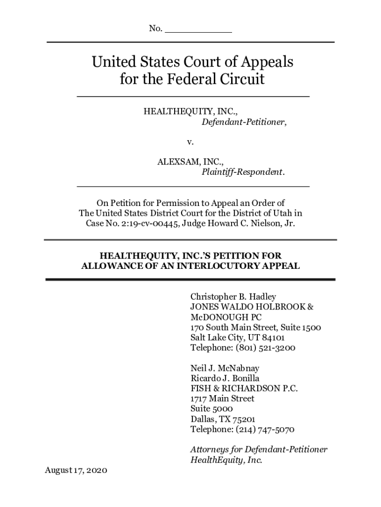 Fillable Online reimbursement for denied claim - HealthEquity Answers Fax Email Print - pdfFiller