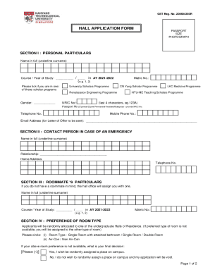 Fillable Online www3 ntu edu 11 FORM GST REG-01 See rule 8(1 ...