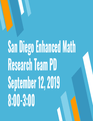 Fillable Online San Diego Enhanced Math Research Team PD September 12 ...