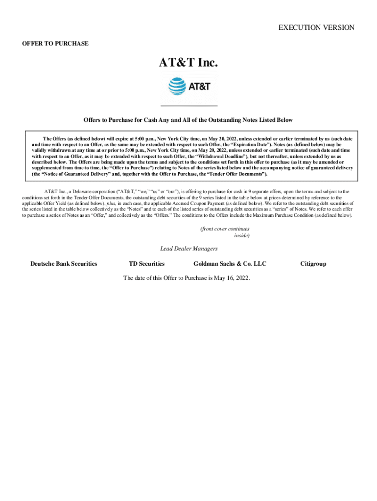 Fillable Online Fully Executed Purchase Agreement: Definition & Sample ...