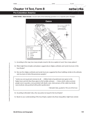 Fillable Online netw rks Chapter 14 Test, Form B Fax Email Print ...