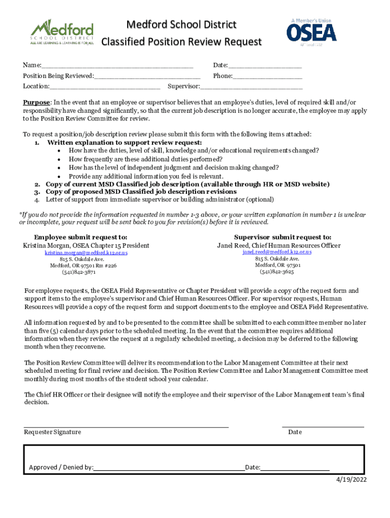 Fillable Online Job Posting: Correctional Officer - I - Placer County ...