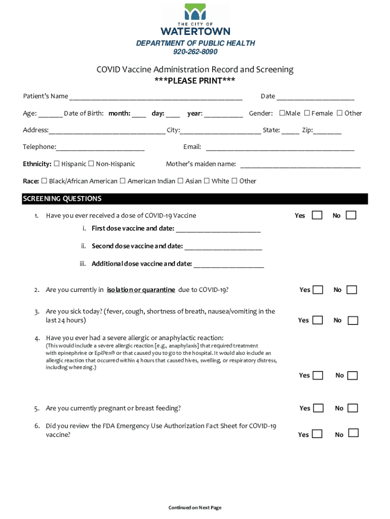 Fillable Online Vaccine Information Statement: Facts About VISs - CDC ...