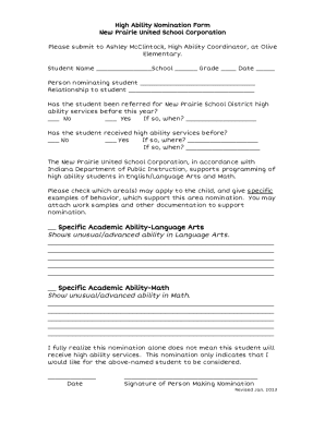 Fillable Online Edited HA Website-Nomination Form Fax Email Print ...