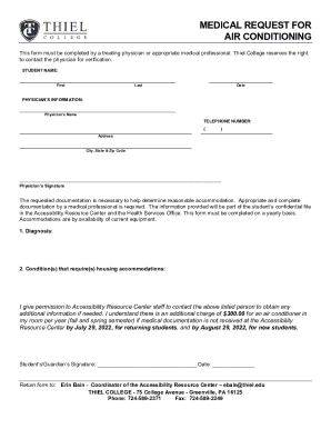 Fillable Online AC Request Form 2022-23 Fax Email Print - pdfFiller