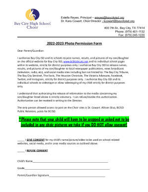 Fillable Online Photo Permission Form Fax Email Print - pdfFiller