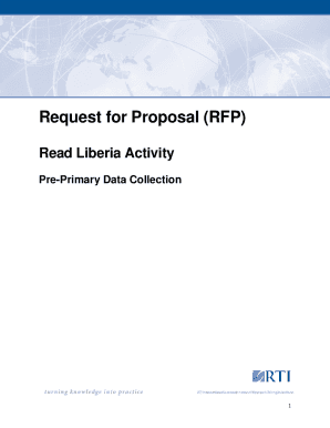 Fillable Online Request for Proposal (RFP) - The Executive Mansion Fax ...