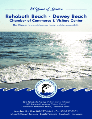 Fillable Online Delaware beaches: Labor Day weekend guide for things to do ... Fax Email Print ...