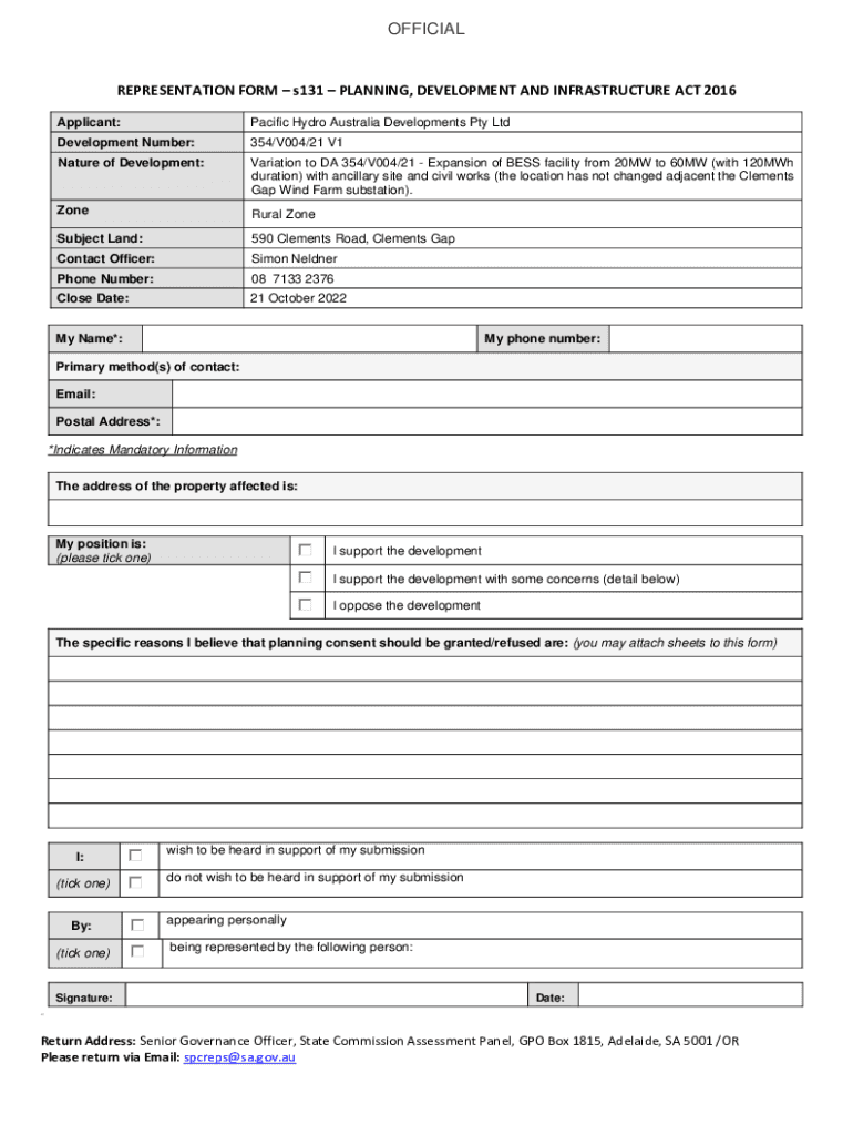 Fillable Online Application form - Department for Infrastructure and ...