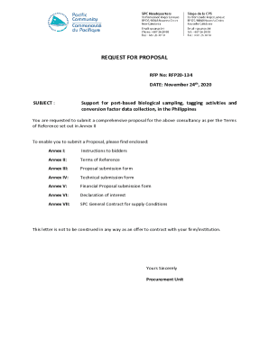 Fillable Online Request for Proposal (RFP) Commodity/Service Required Fax Email Print - pdfFiller