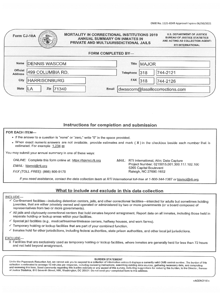 Fillable Online RTI INTERNATIONAL Fax Email Print - pdfFiller