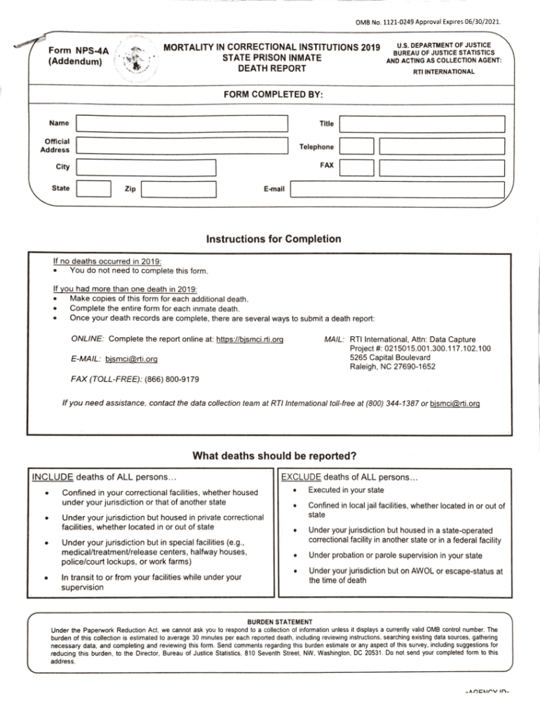 Fillable Online Instructions for Completion Fax Email Print - pdfFiller