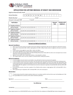 Fillable Online additional kyc form for opening a demat account - Sky ...