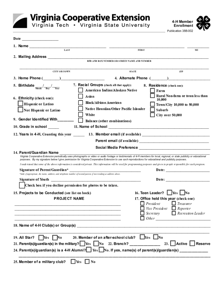 Fillable Online Racial Groups (check all that apply): Fax Email Print ...