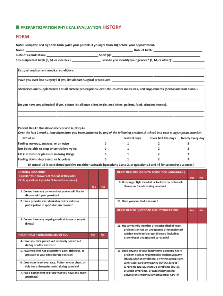 Fillable Online PPE-Physical Evaluation Form Fax Email Print - pdfFiller