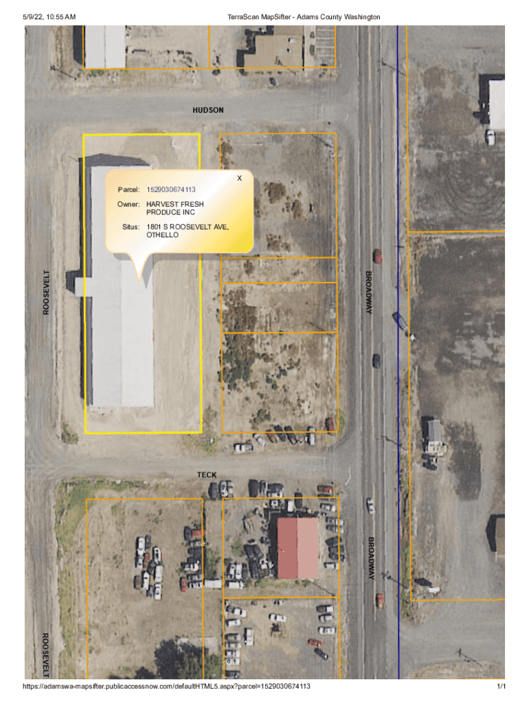 Fillable Online Assessor's Office - Adams County Fax Email Print ...