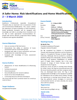 Fillable Online Fall Prevention Fact Sheet - AOTA Fax Email Print ...