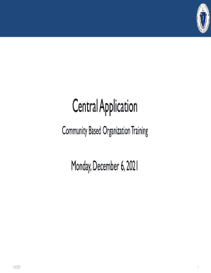 Fillable Online Central Application Fax Email Print - pdfFiller