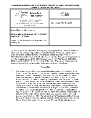 Fillable Online apa ny Gift Affirmation Form - Adirondack Park Agency ...