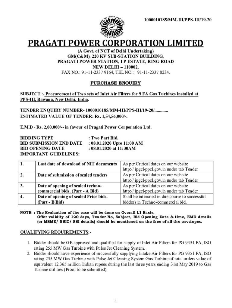 Fillable Online ipgcl-ppcl gov HomeOfficial Website of Government of ...