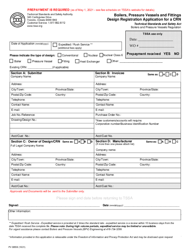 Fillable Online Boilers, Pressure Vessels and Fittings Design ...