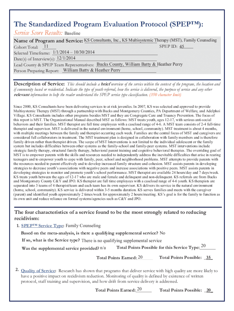Fillable Online Evidence-based Reports and Research - MST Services Fax ...