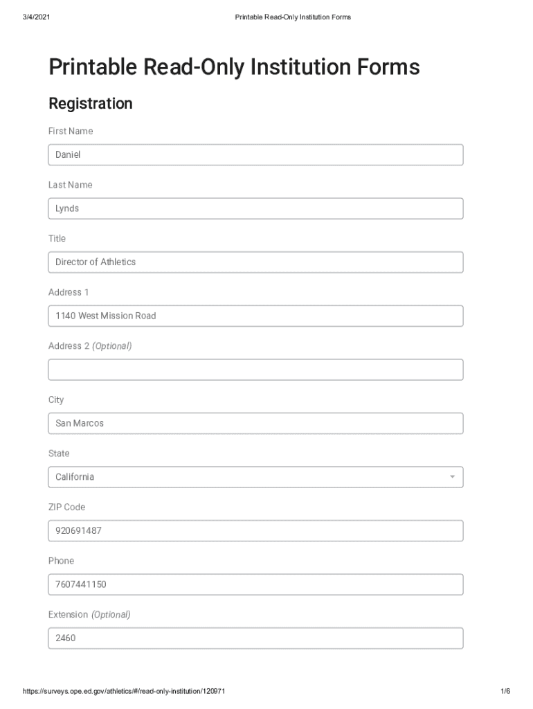 Fillable Online Printable Read-Only Institution Forms - Palomar College Fax Email Print - pdfFiller
