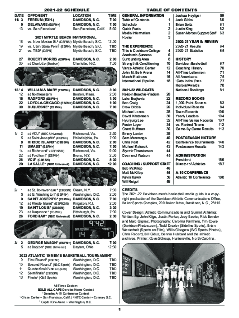 Fillable Online 1 TABLE OF CONTENTS GENERAL INFORMATION ... - Amazon S3 Fax Email Print - pdfFiller