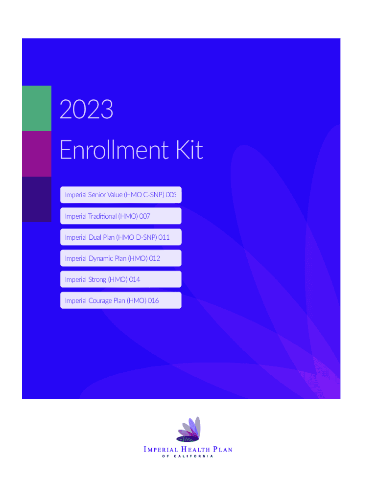Fillable Online Imperial Traditional (HMO) 007 Fax Email Print - pdfFiller