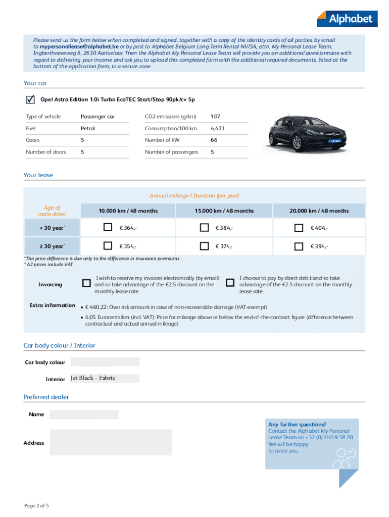 Fillable Online A reliable new car Fax Email Print - pdfFiller
