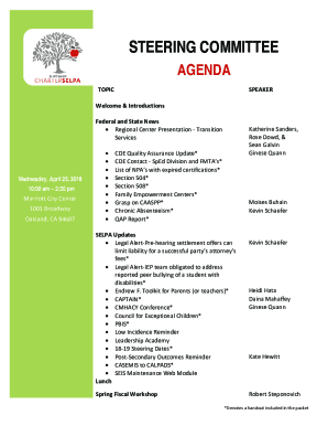 Fillable Online What Is a Steering Committee in Project Management ...