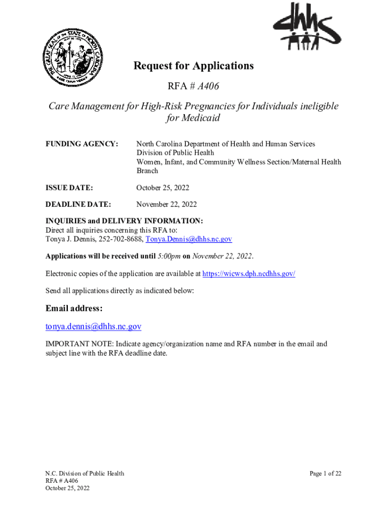 Fillable Online RFA Template for LHDs ONLY 2017-12-04 revised 2022-04 ...