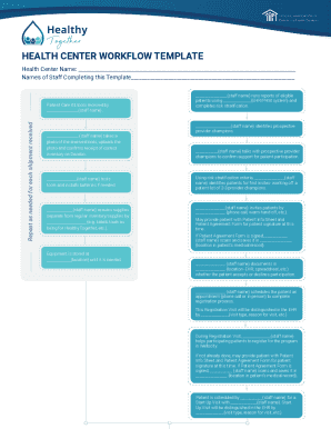 Fillable Online Healthy Together Workflow Template Fax Email Print ...