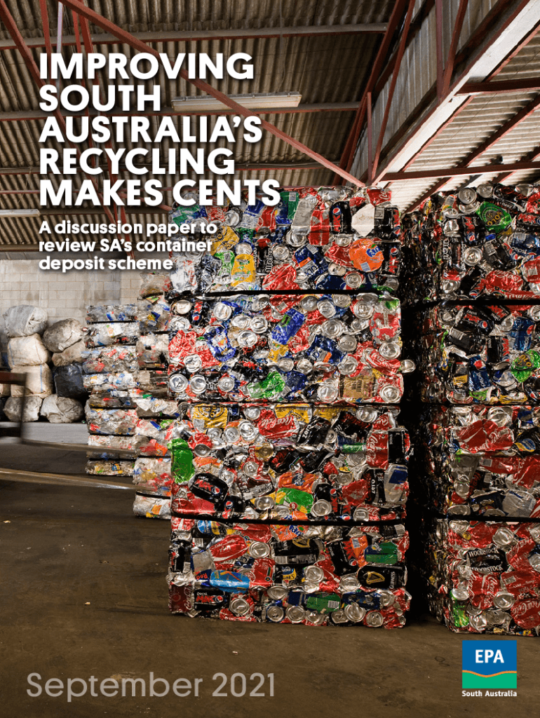 Fillable Online Improving South Australia's Recycling Makes Cents ...