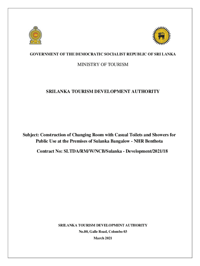 Fillable Online sltda gov How tourism in Sri Lanka went downhill: Causes and ... Fax Email Print ...