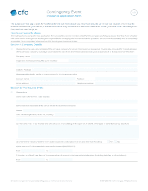 Fillable Online Contingent Business Interruption: Getting All the Facts ...
