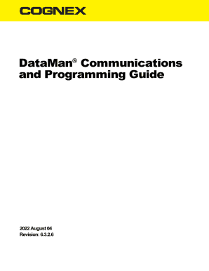 Fillable Online DataMan Communications and Programming Guide Fax Email Print - pdfFiller