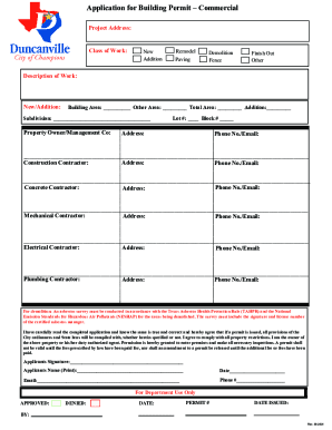Fillable Online Residential Construction Permit Information - City of ...