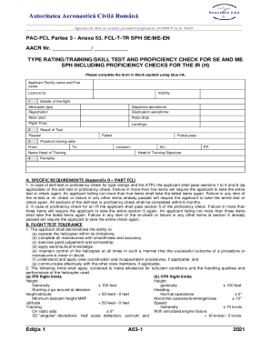 Fillable Online ppl(a) skill test Fax Email Print - pdfFiller