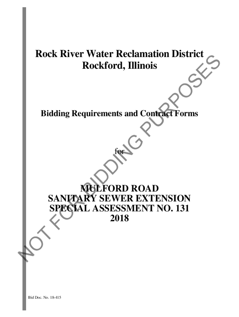 Fillable Online REQUEST FOR BIDS (RFB) R:2020-084 Annual Bid for Water ...